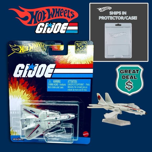 Hot Wheels | Toys | Hot Wheels Premium Gi Joe Combat Jet Skystriker ...